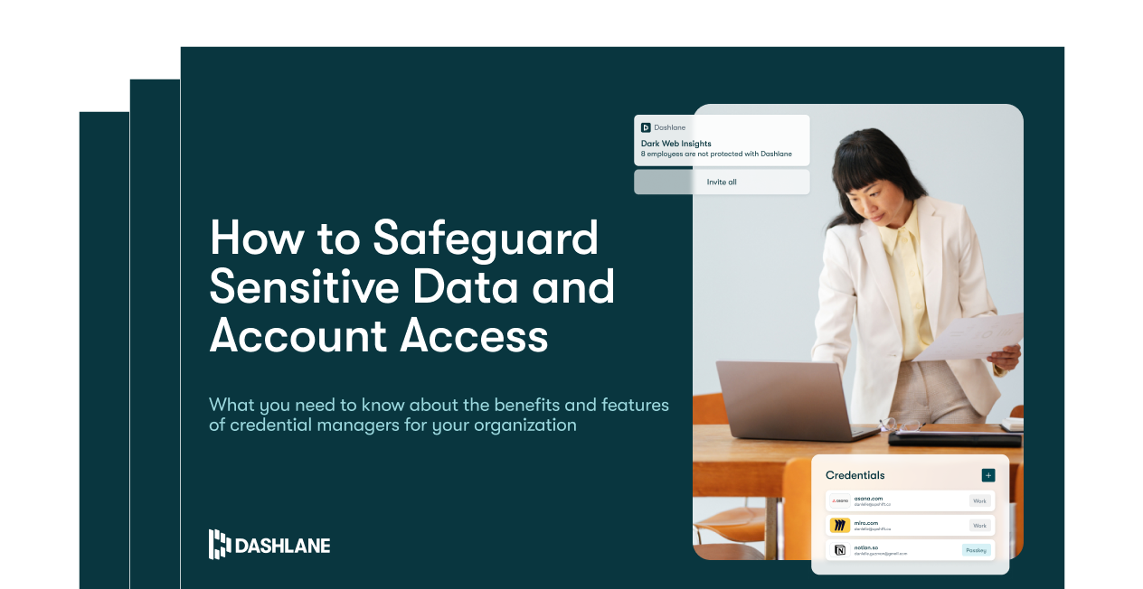 Dashlane: Safeguard Sensitive Data